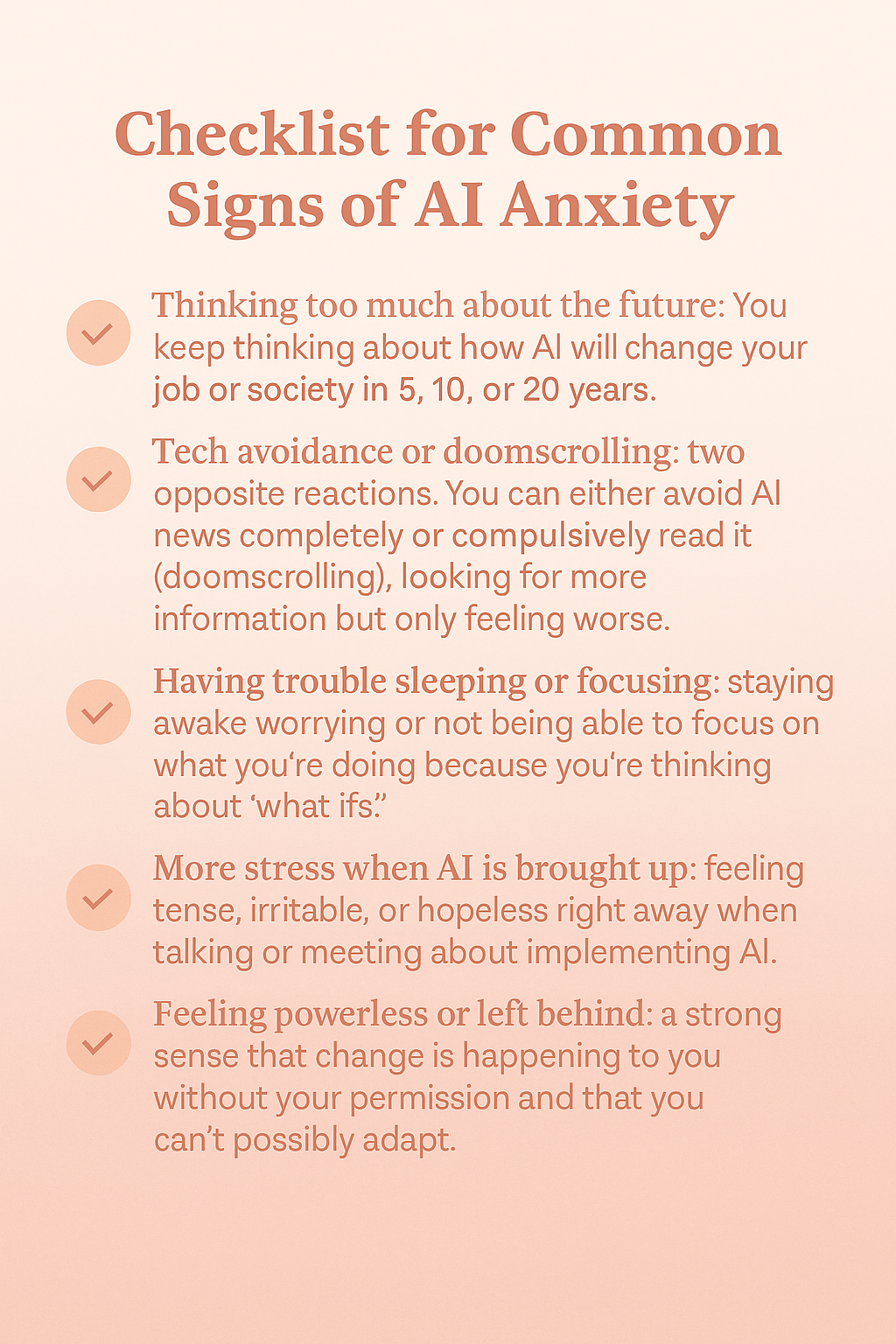 AI Anxiety: How to Manage Anxiety About Artificial Intelligence